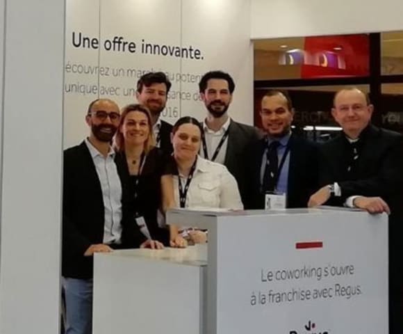 Regus shines at Franchise Expo Paris